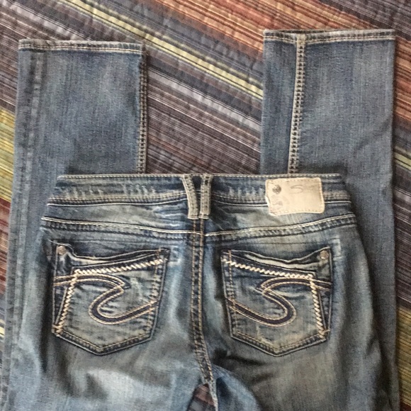 Silver Jeans | Jeans | Silver Jeans Aiko Low Rise Straight Leg Stretch ...